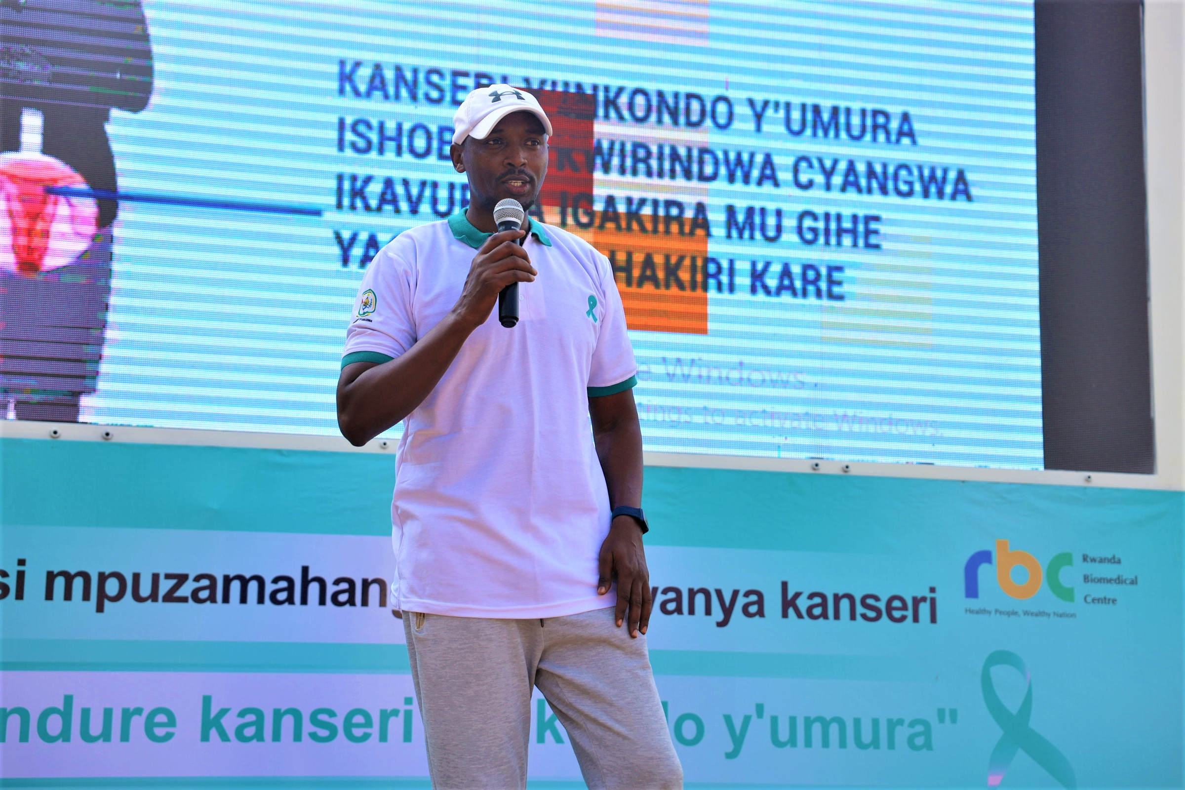 Rwanda, WHO hit the pavement in cancer crusade | WHO | Regional Office for Africa